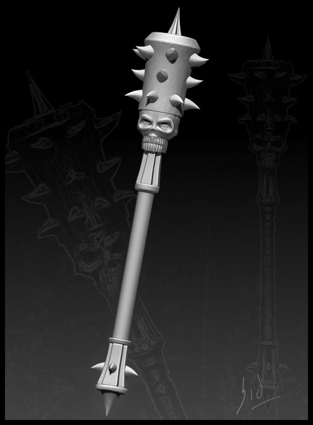 Spikehead weapon - ZBrushCentral
