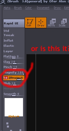 Zproject Brush - ZBrushCentral
