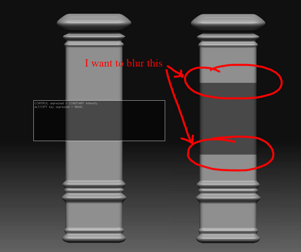 I would like to Blur Alpha - ZBrushCentral