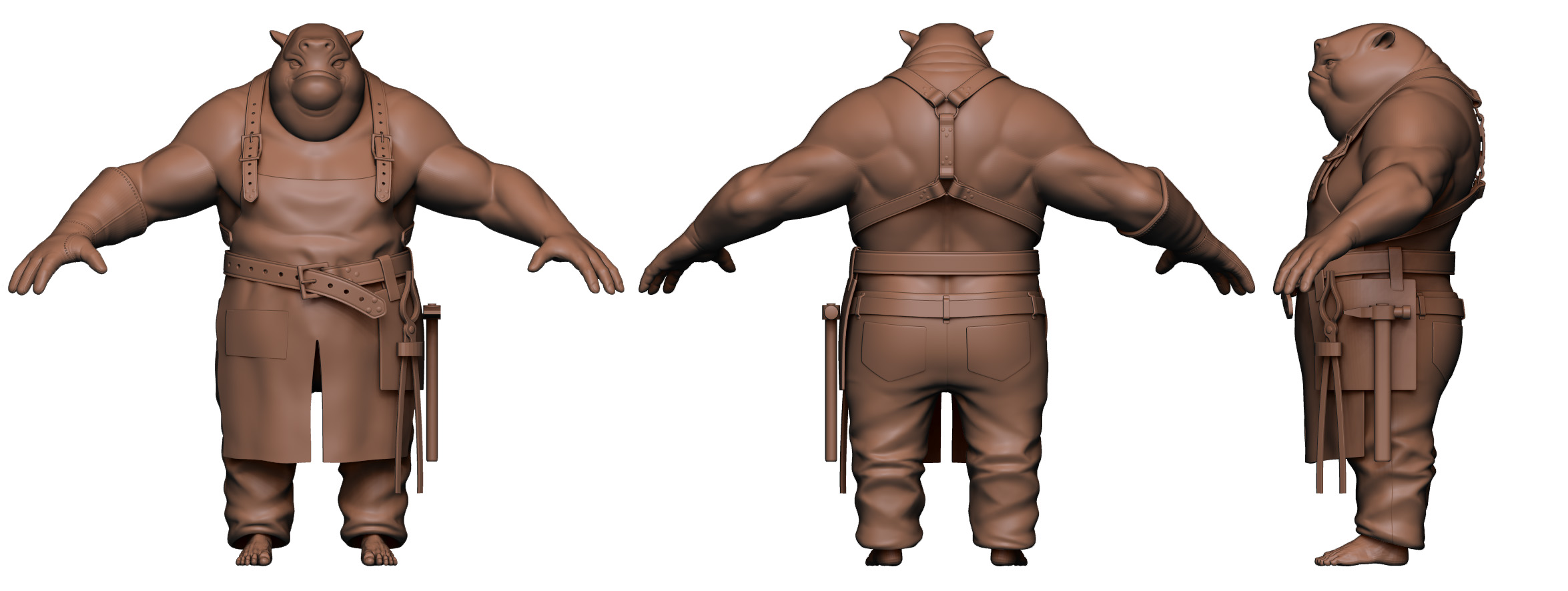 BDO Orc Smith - ZBrushCentral