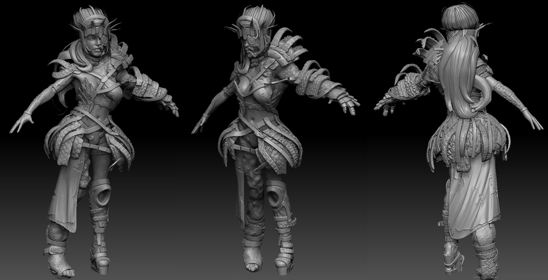 Mutant Queen - ZBrushCentral