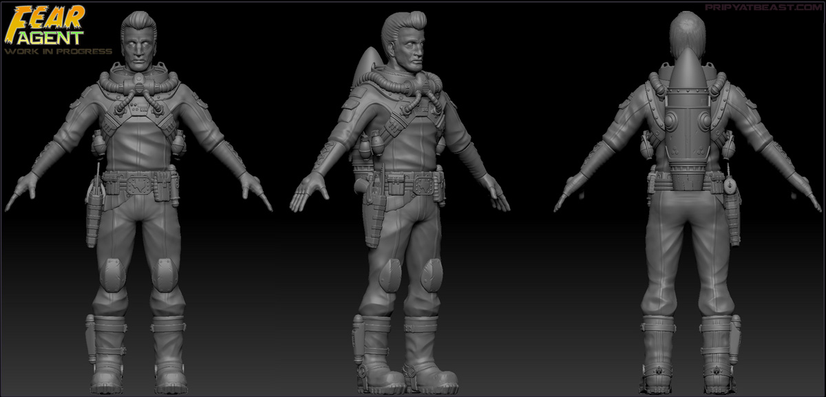 Heath Huston is the last Fear Agent! - ZBrushCentral