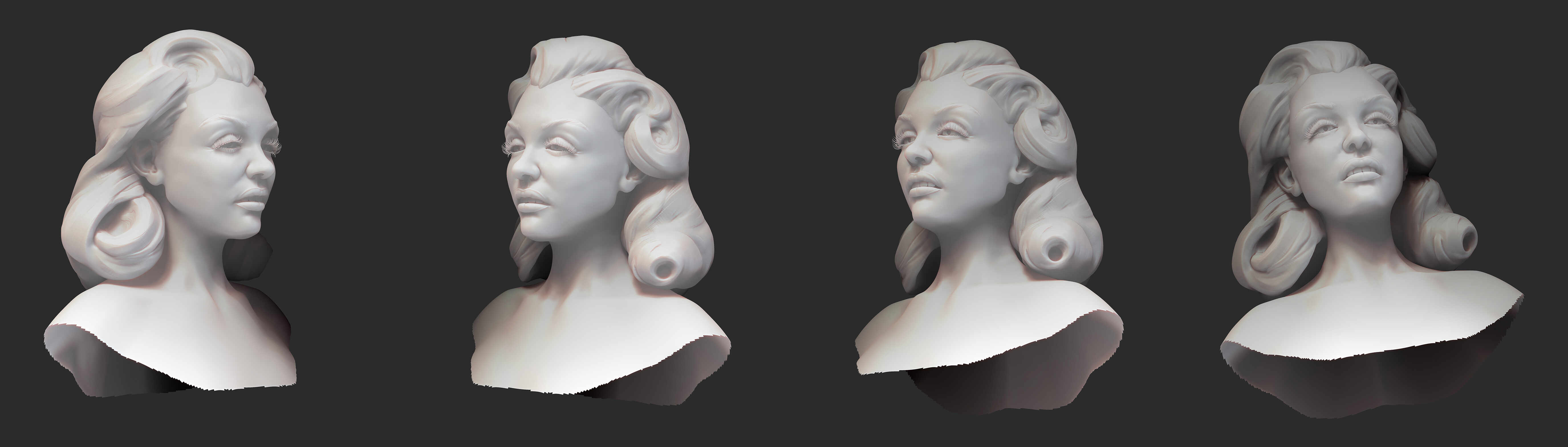 Portrait of Beth Sanchez / Realistic Beth Smith - ZBrushCentral