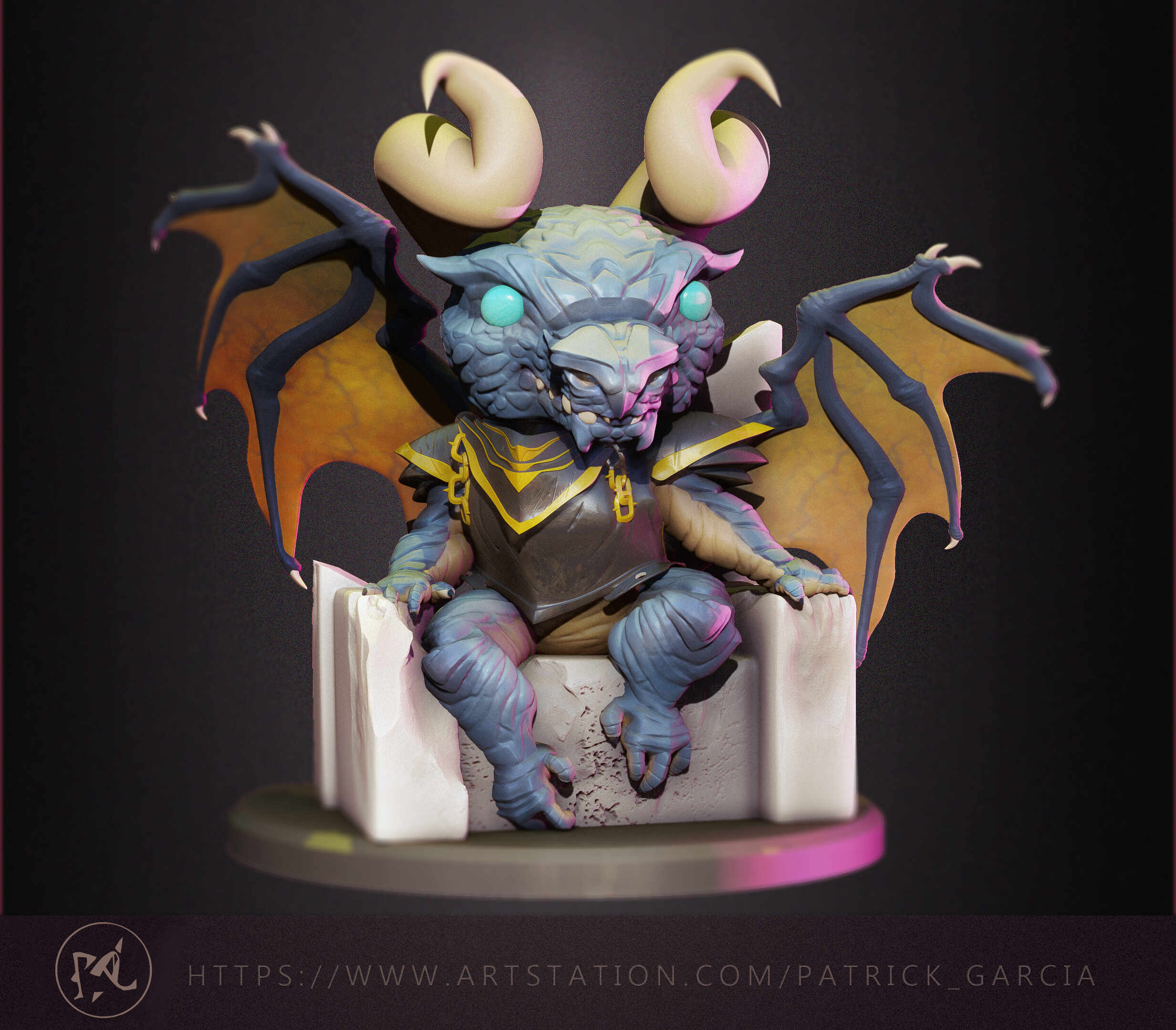 Blue Dragon D&D - ZBrushCentral