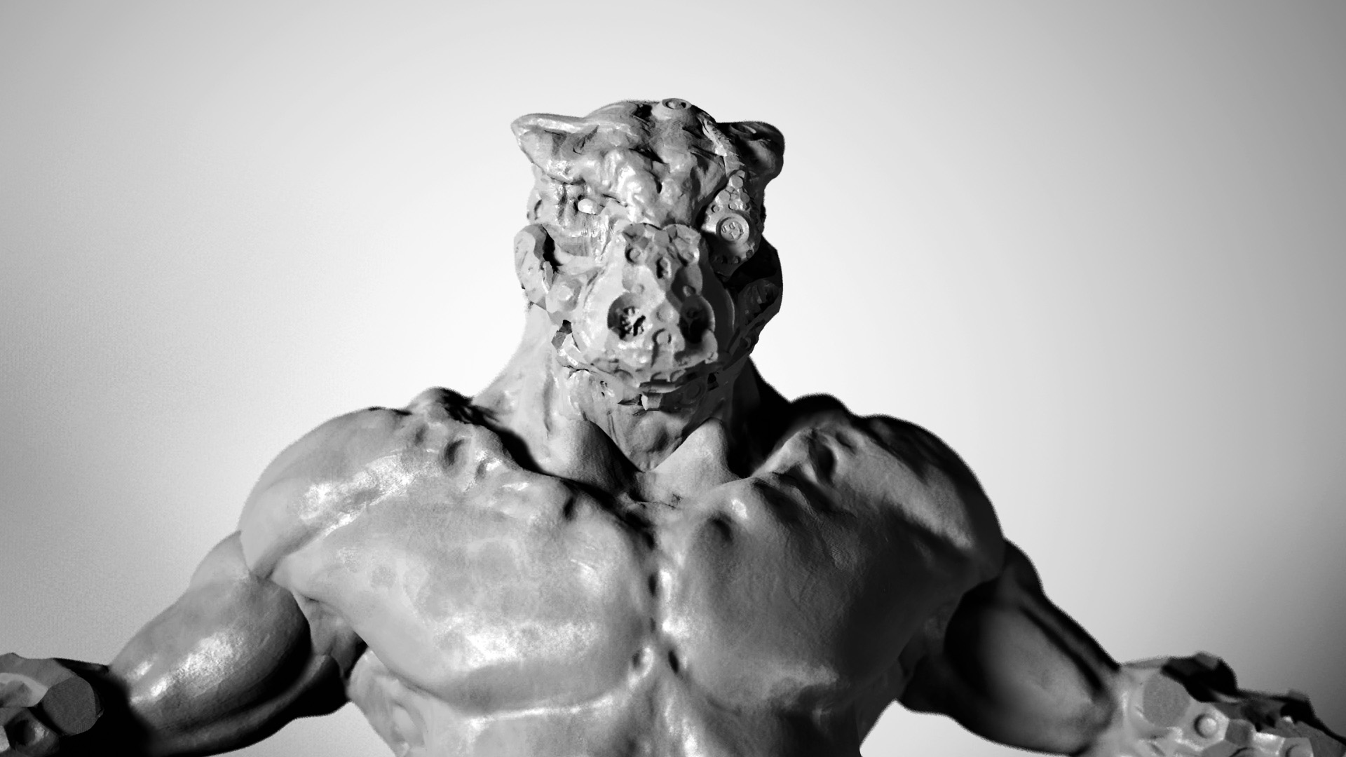 Four legged heavy cyborg - ZBrushCentral