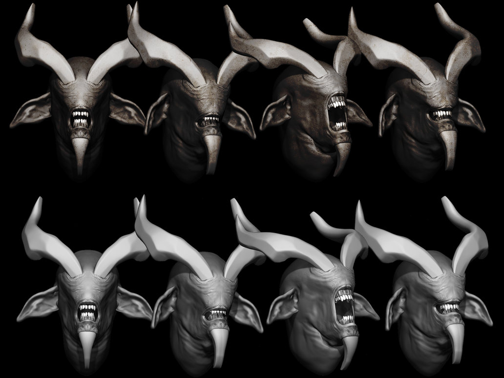 demon horns reference