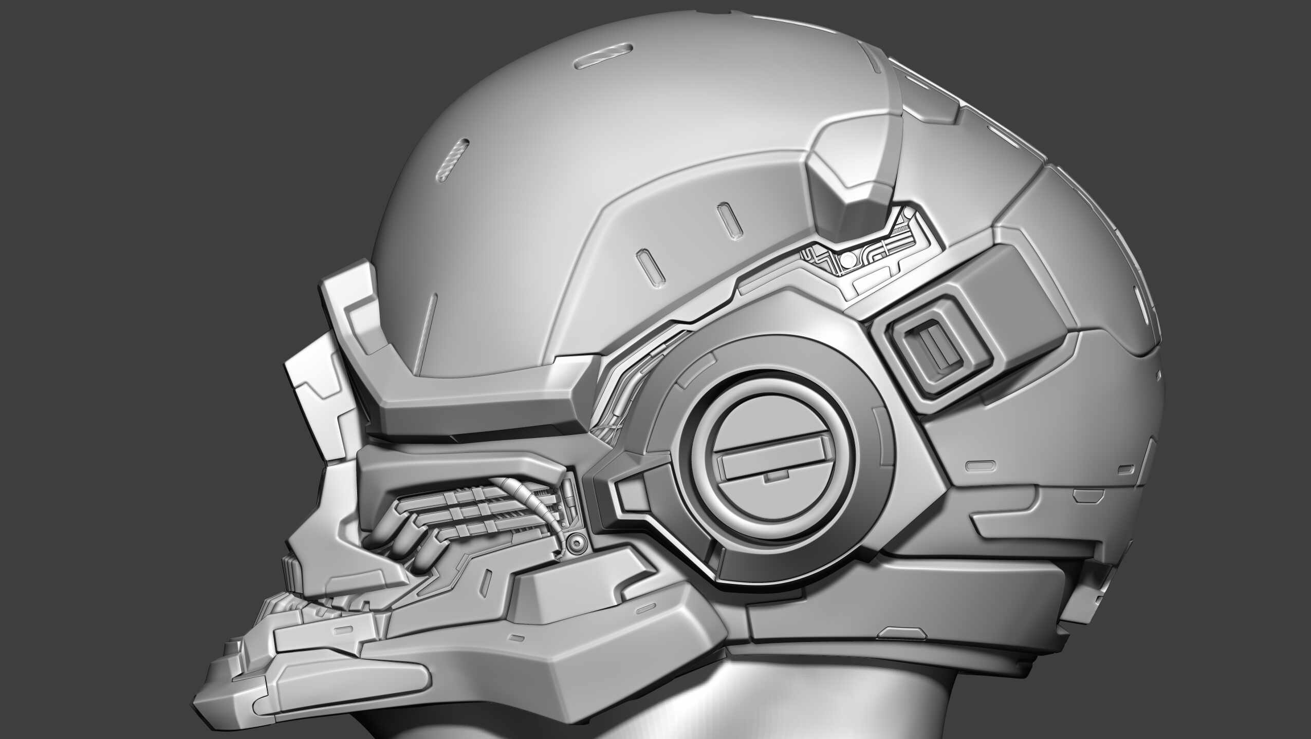 Halo Locust Fan-art Helmet https://www.artstation.com/artwork/8brawE ...