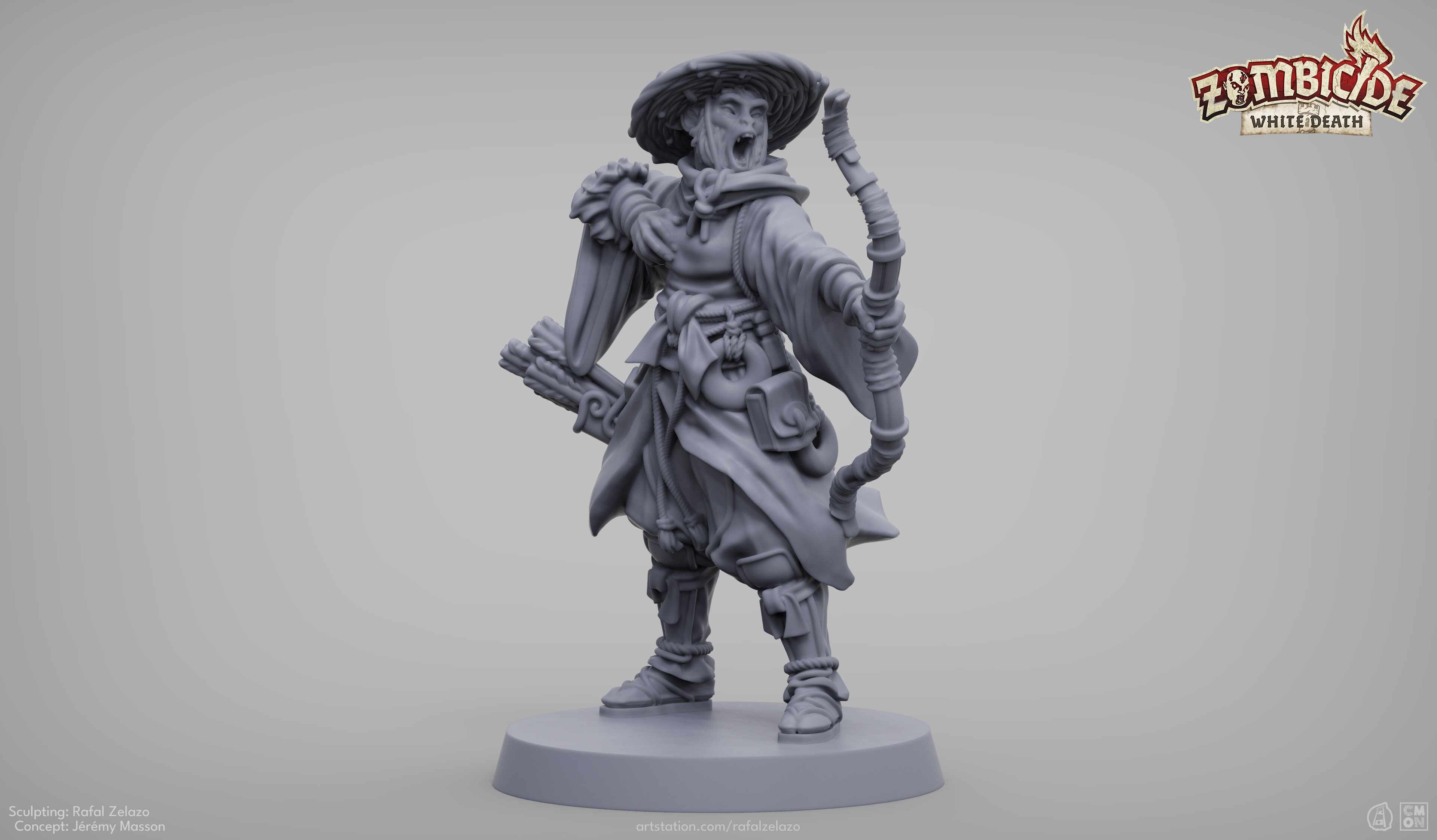 Zombicide White Death miniatures - characters - ZBrushCentral