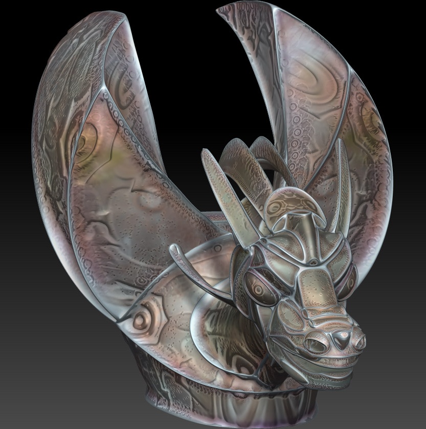 Groboto to ZBrush model - ZBrushCentral