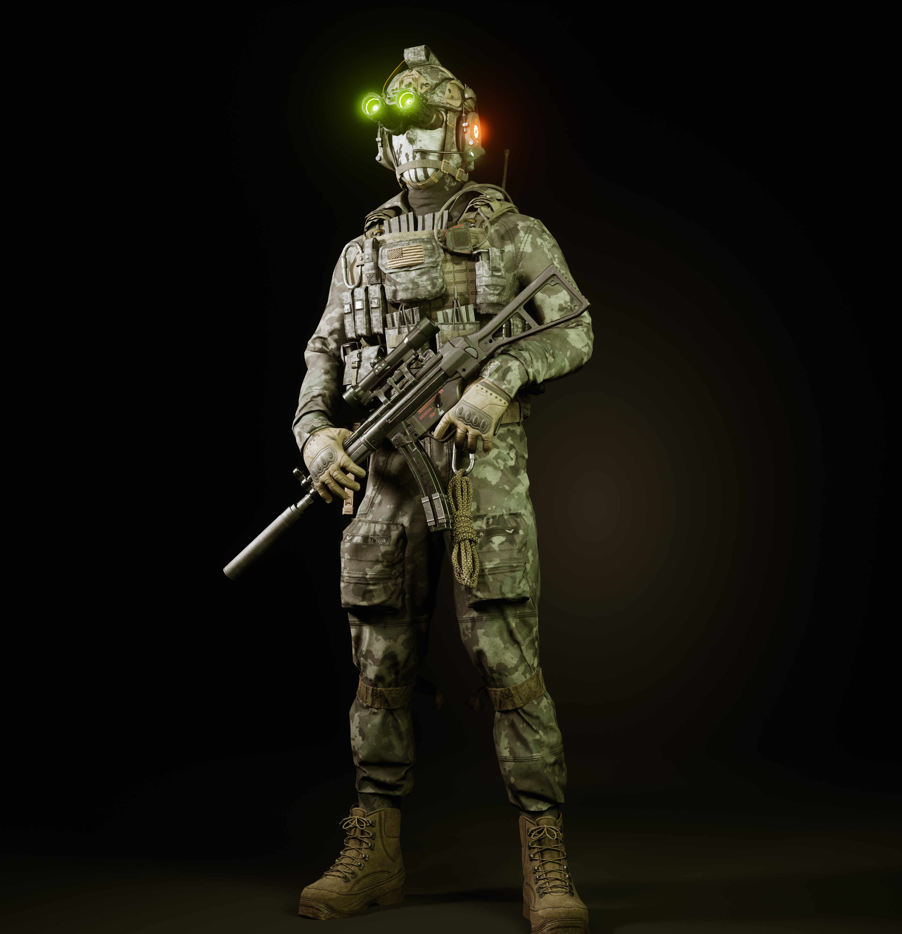 Soldier Night Vision - ZBrushCentral