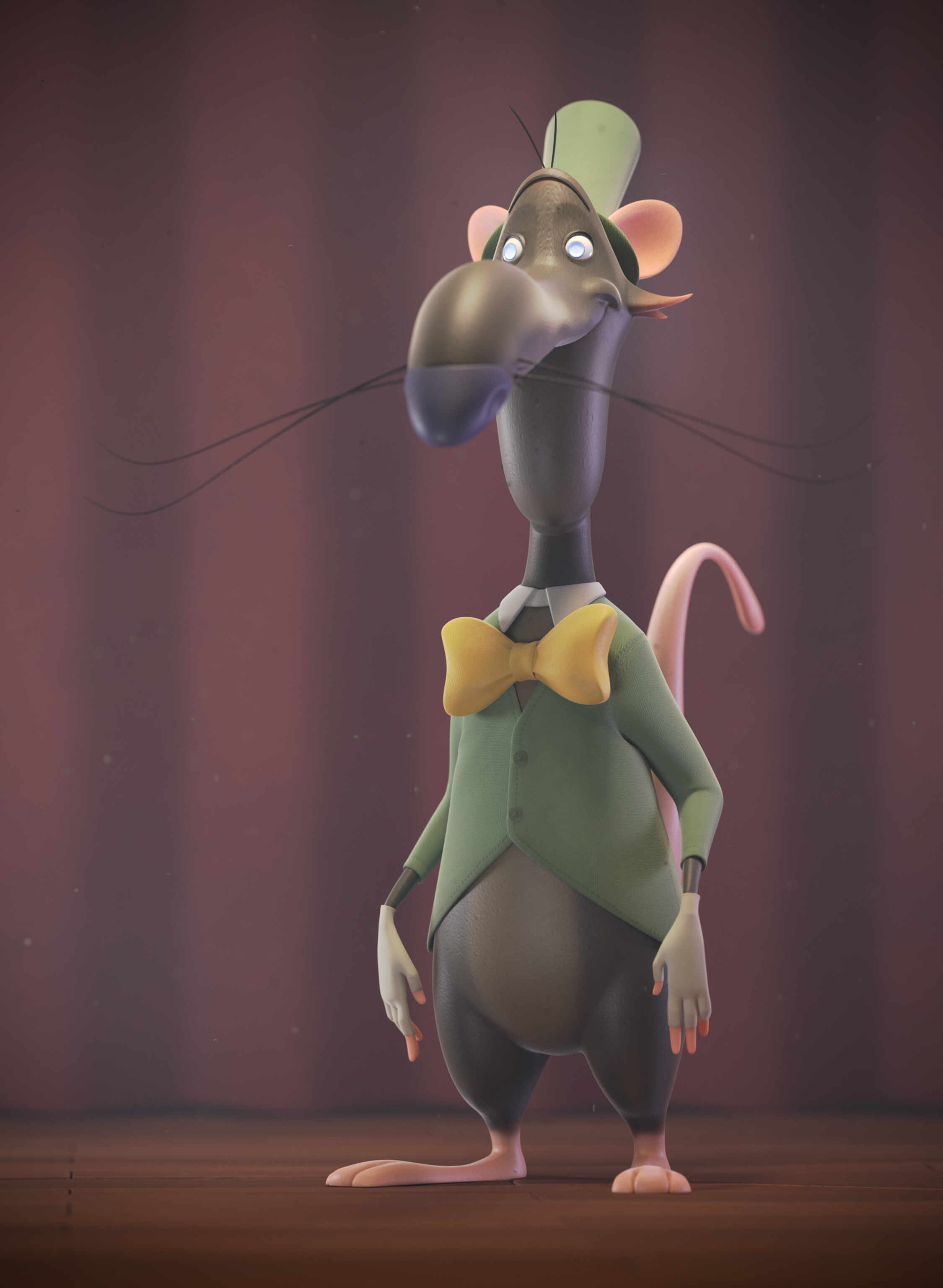 Magician Rat - Based on the amazing concept by Rudy Hill - ZBrushCentral