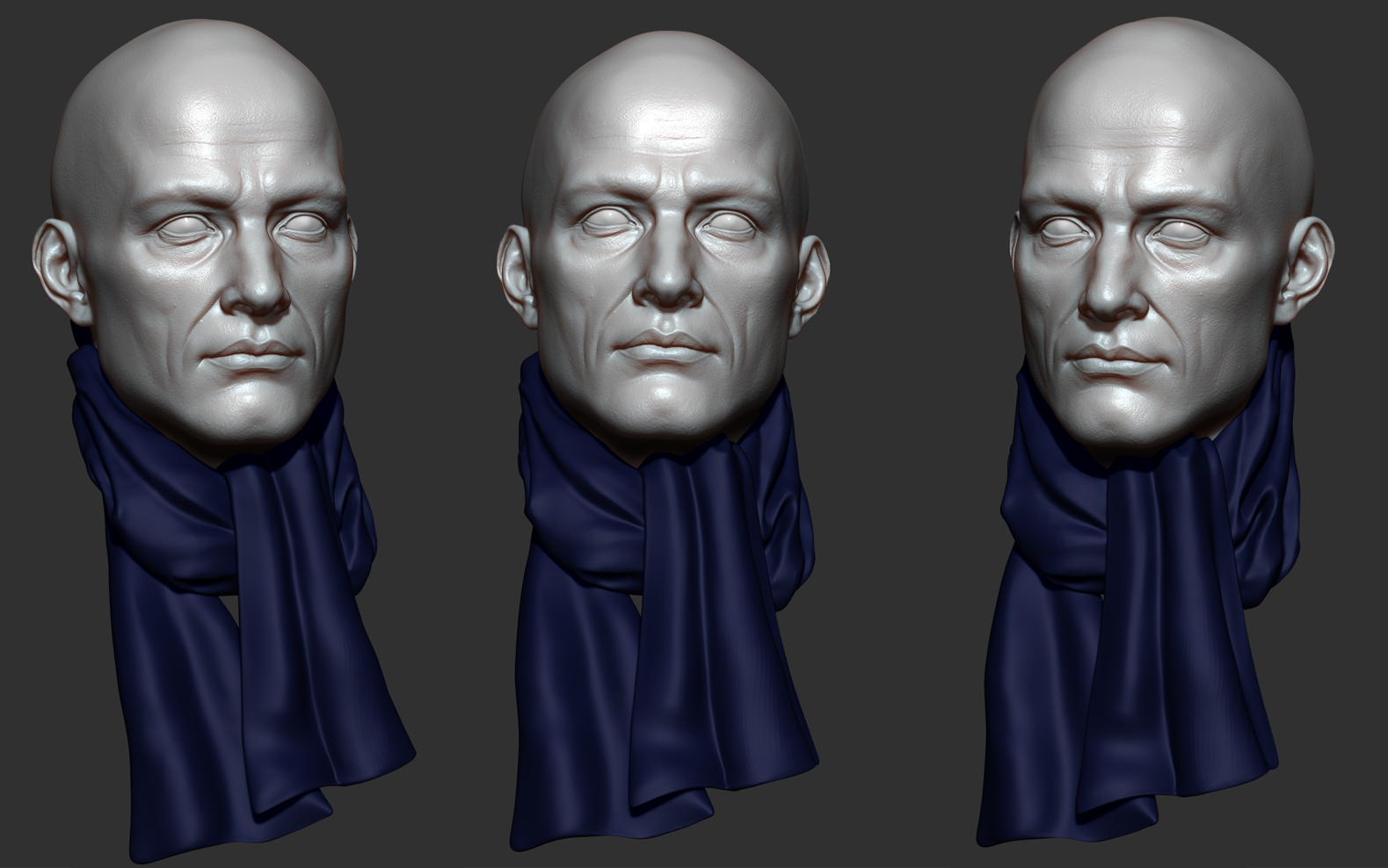 Head anatomy study - ZBrushCentral