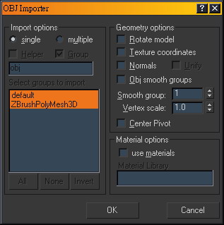 OBJ issues. - ZBrushCentral