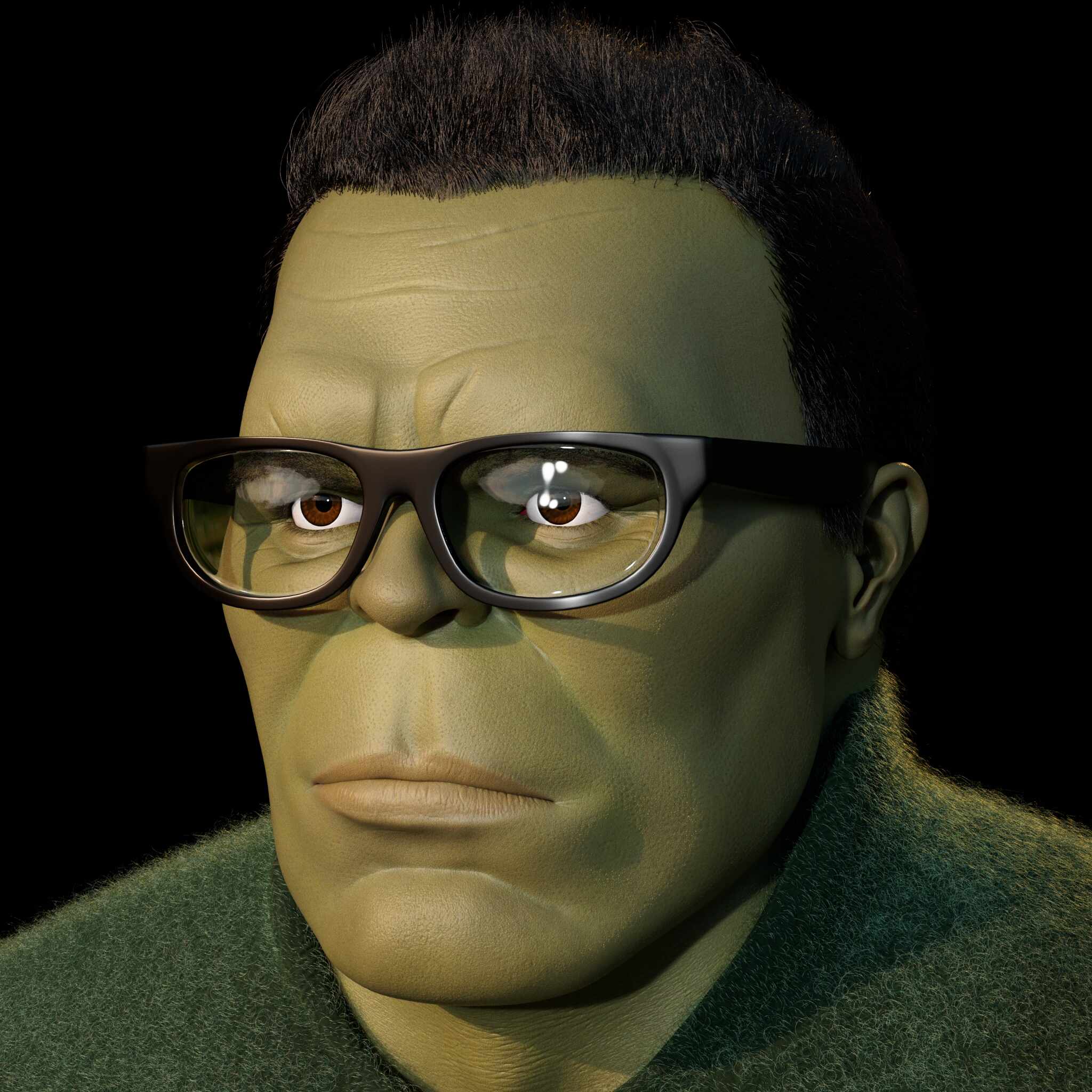 Professor Hulk! - ZBrushCentral