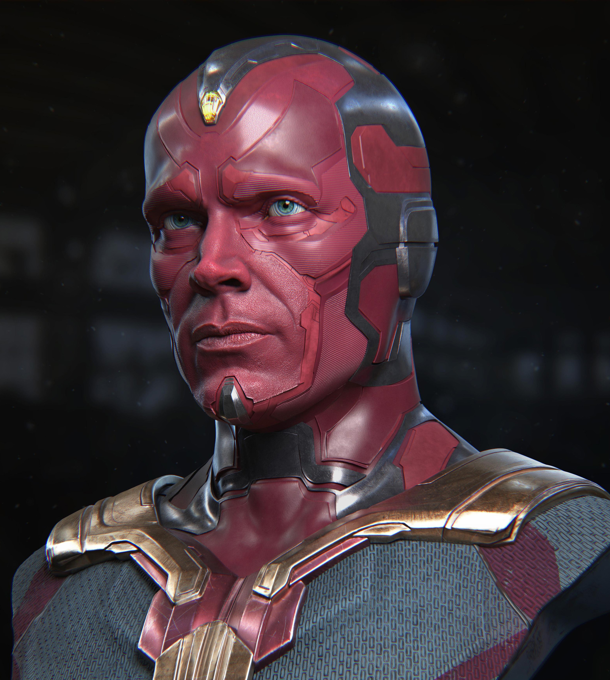 Vision Bust - ZBrushCentral