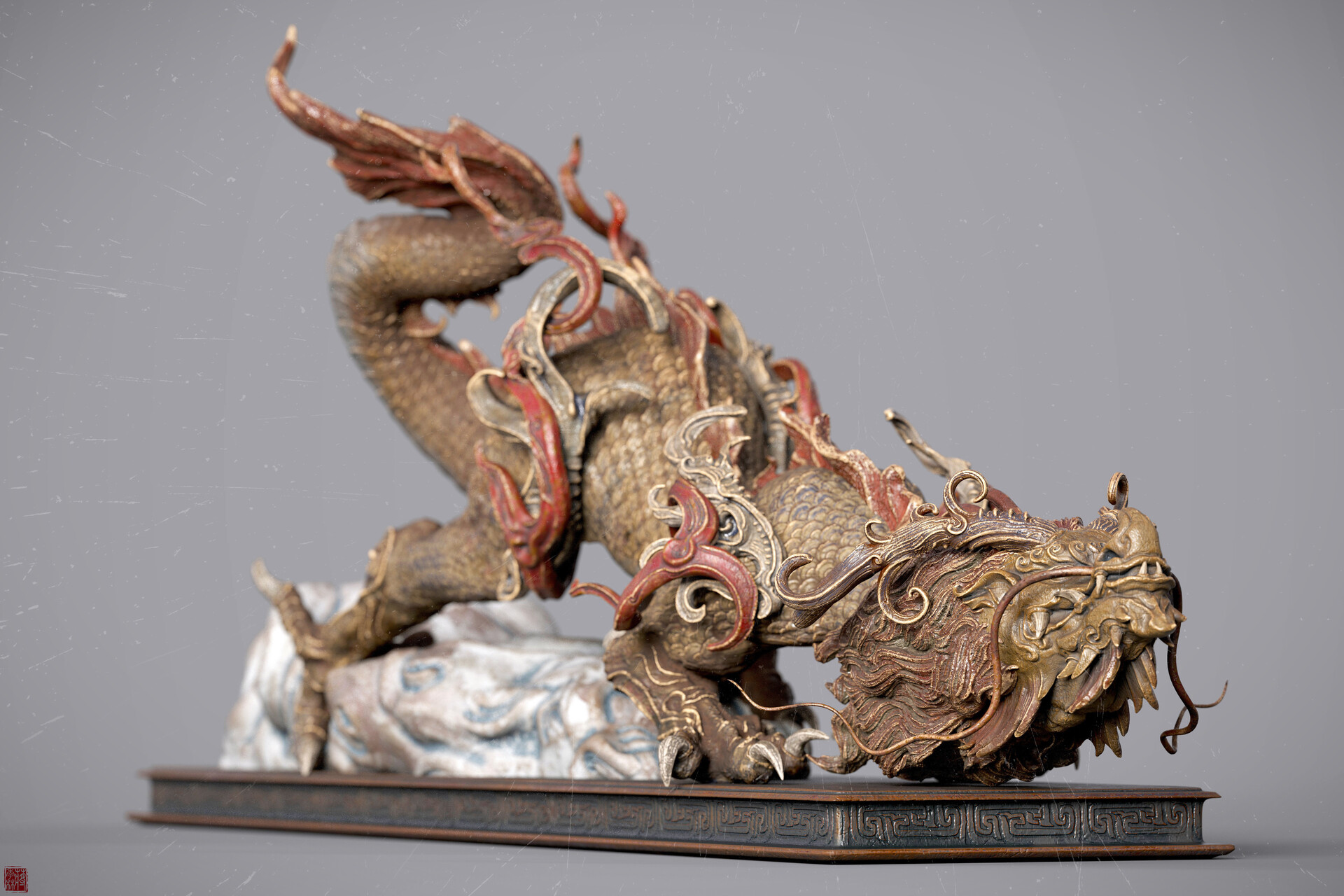 Dragon Walking on the Cloud - ZBrushCentral