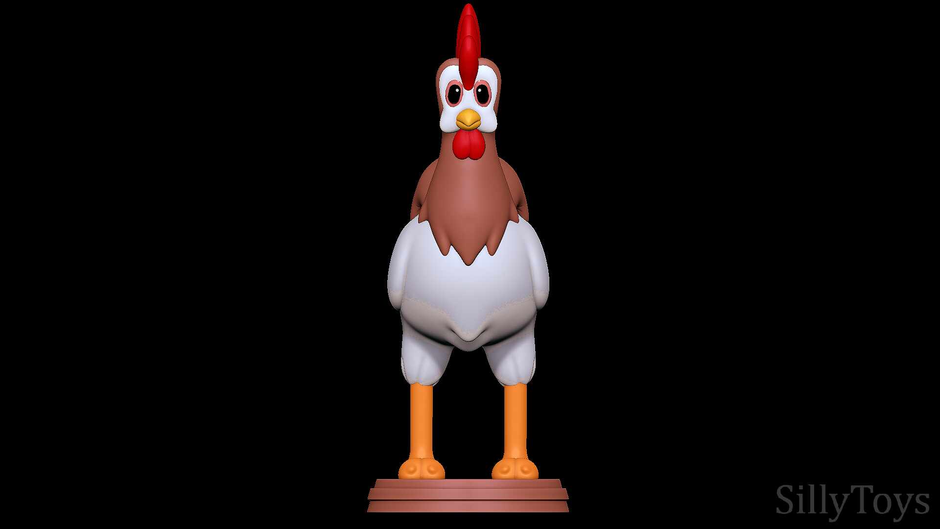 Chicken Boo - Animaniacs 3D print model - ZBrushCentral