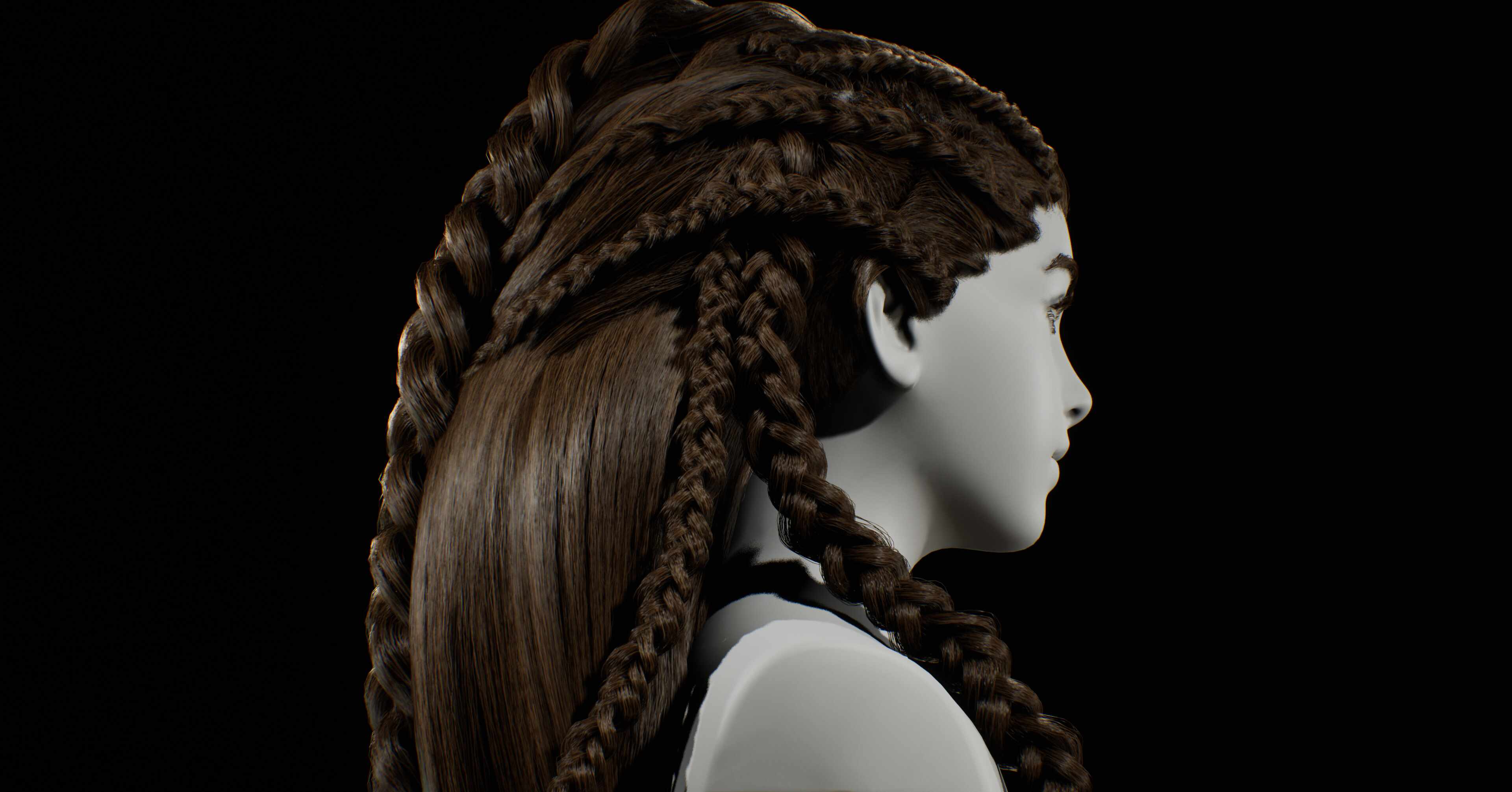 Realistic Real-time Hair | ZBrush Fibermesh - ZBrushCentral