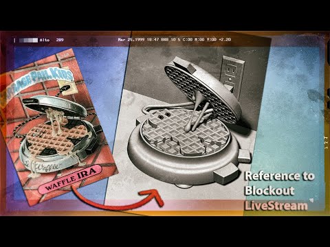 Waffle IRA Garbage Pail Kids - ZBrushCentral