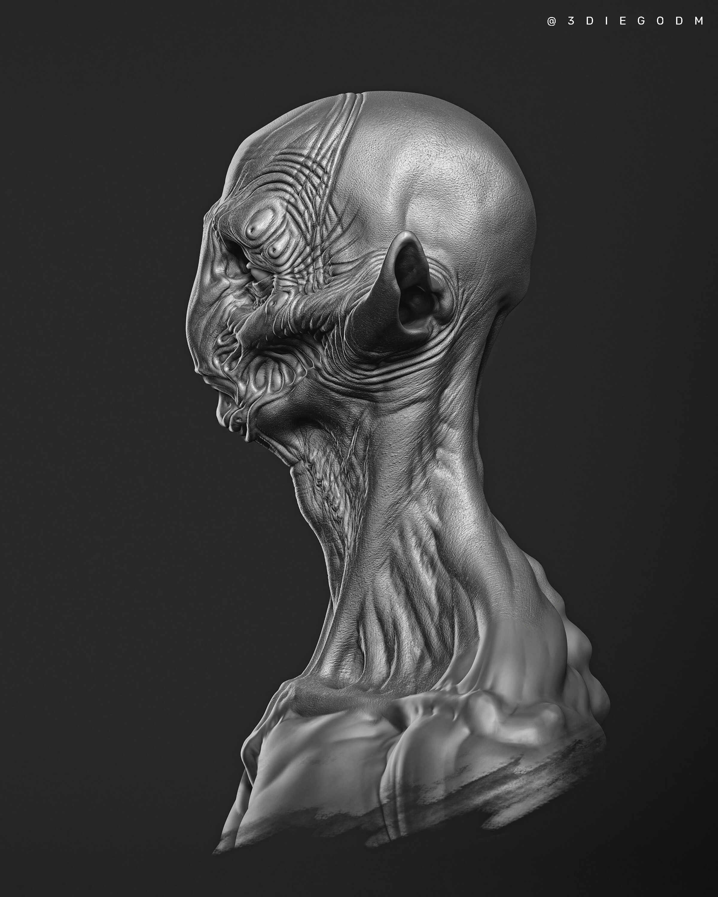 Alien_003_wip - ZBrushCentral