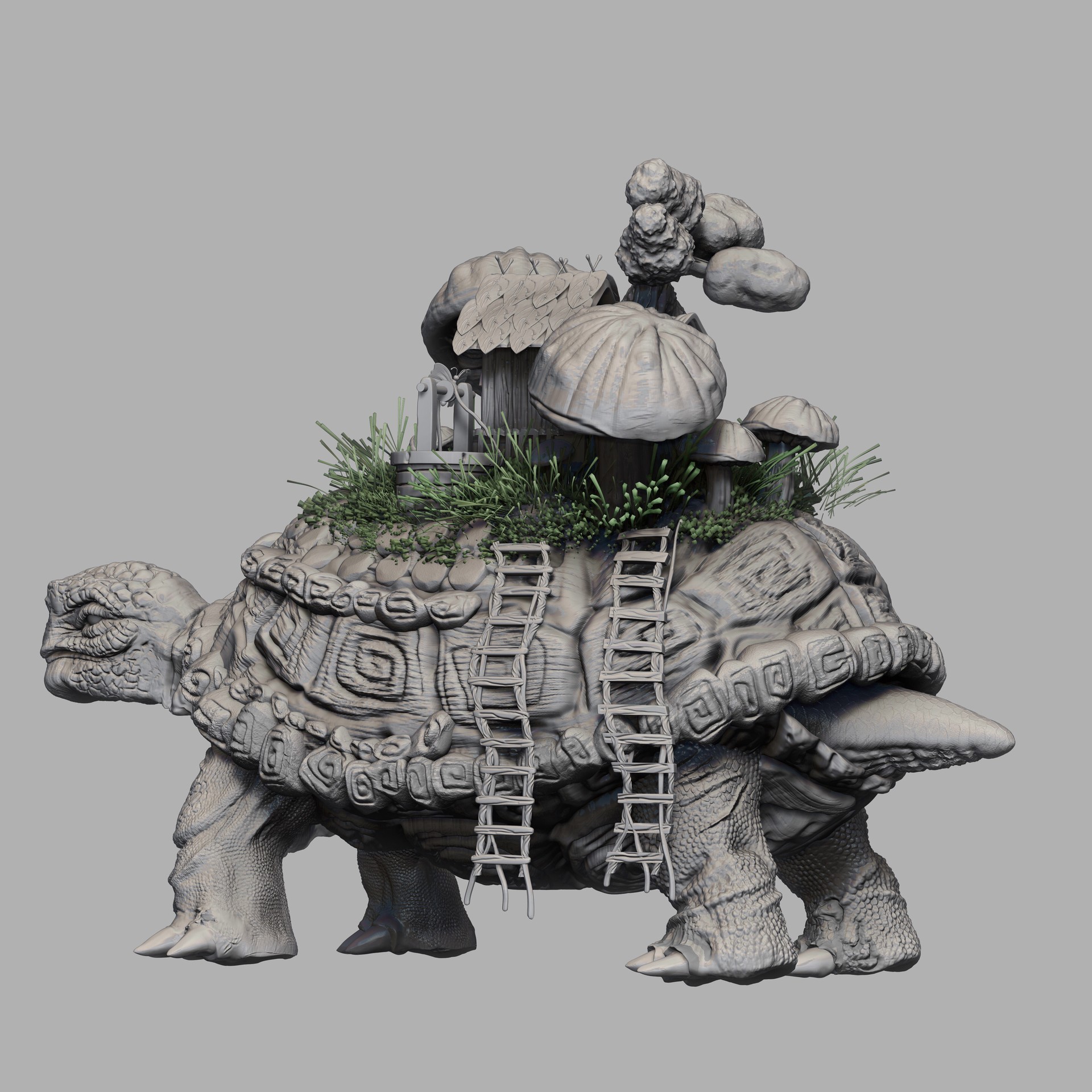 Turtle Concept Art
