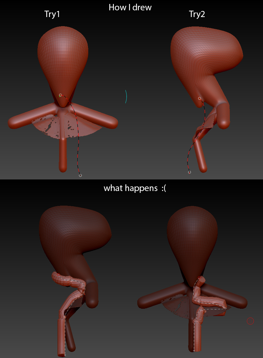 Insert IMM curve trouble :( - ZBrushCentral