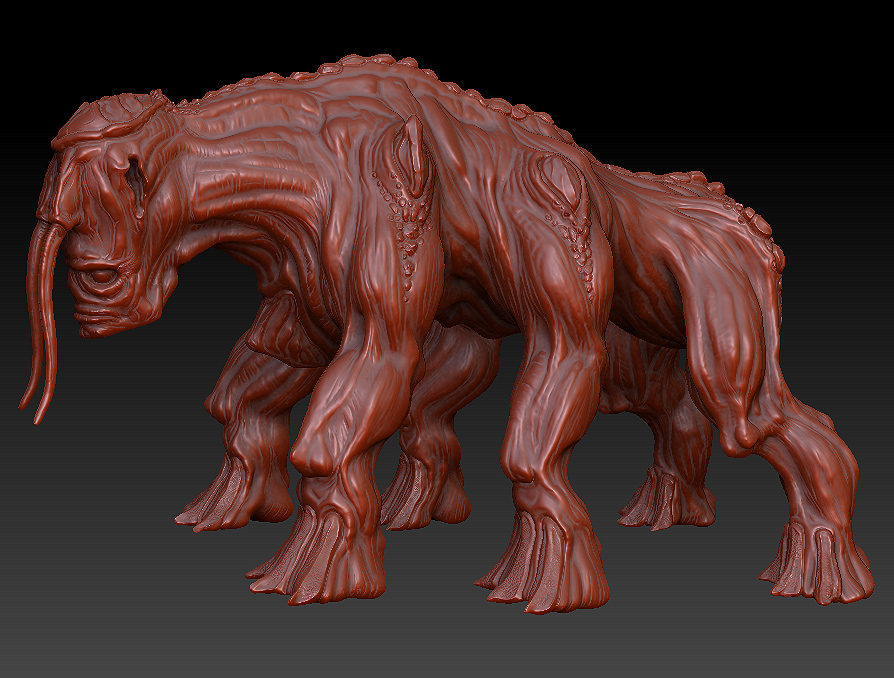 alien pack animal - ZBrushCentral