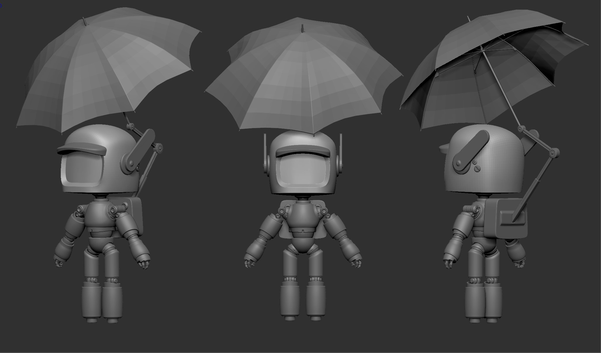 Love, Death & Robots Cute Robot - ZBrushCentral