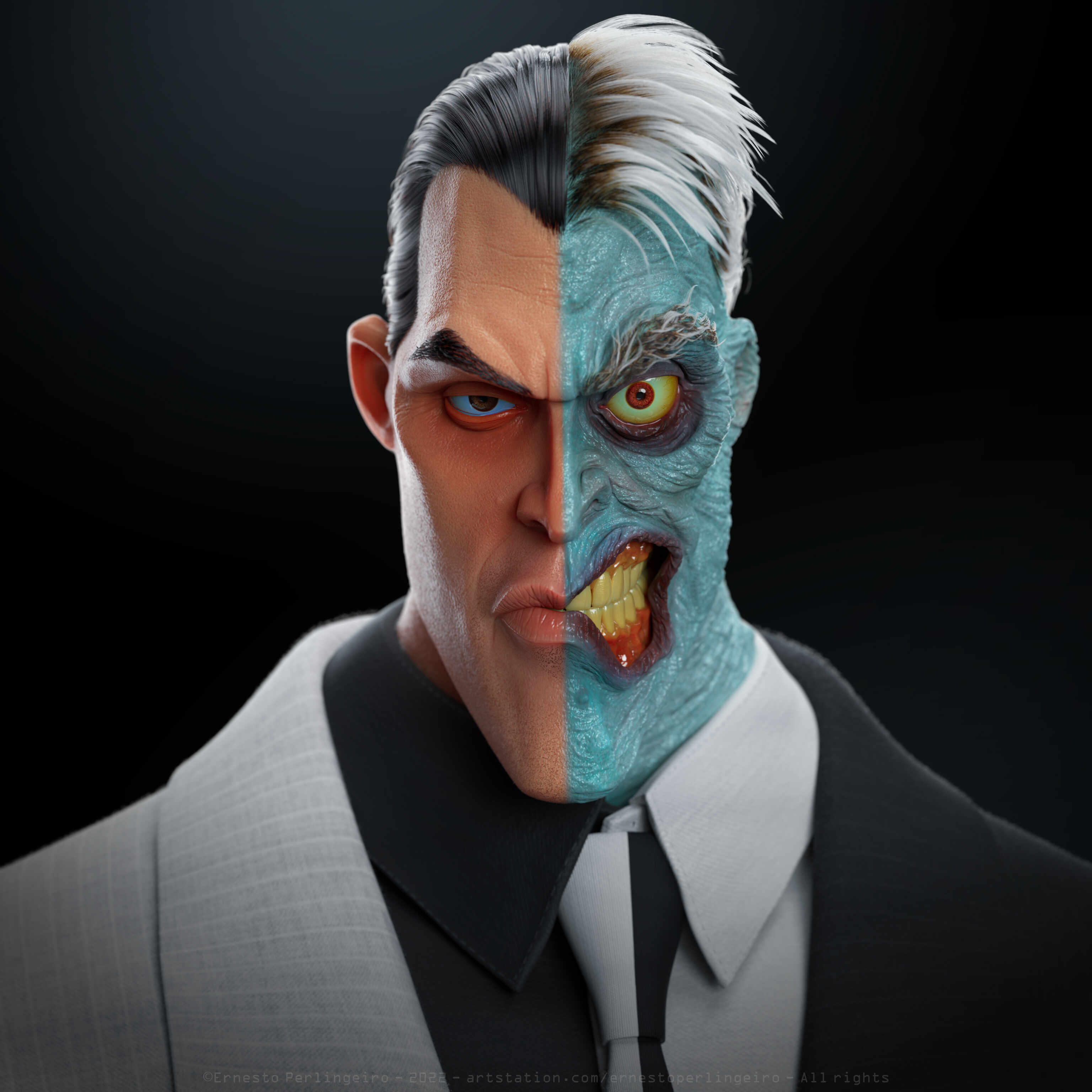 Two-Face - ZBrushCentral