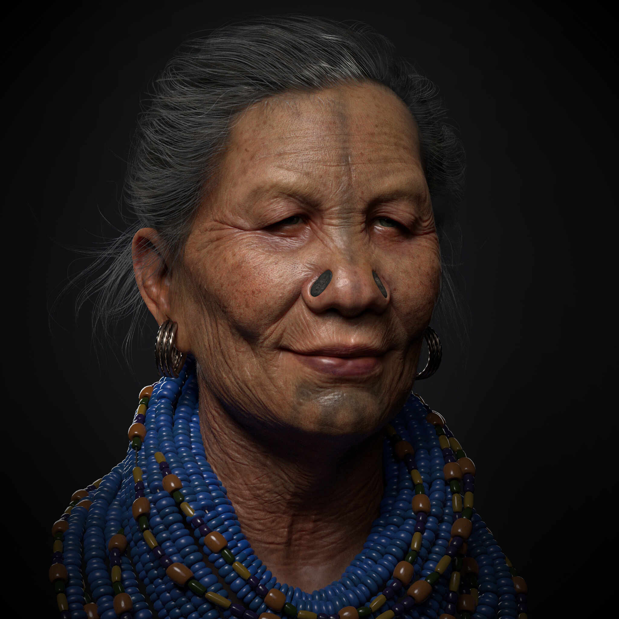 Tribal women (Real-time Render) - ZBrushCentral