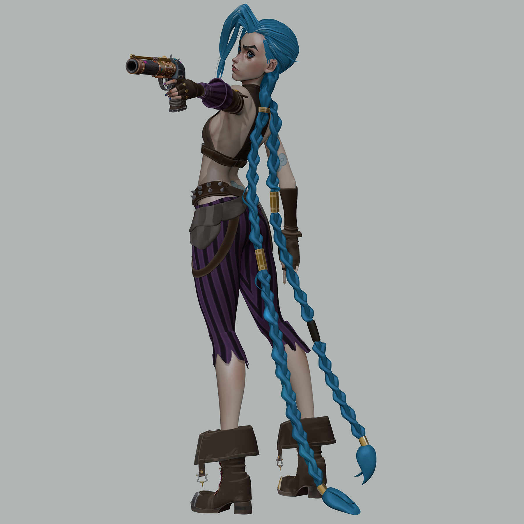 Jinx fanart - ZBrushCentral