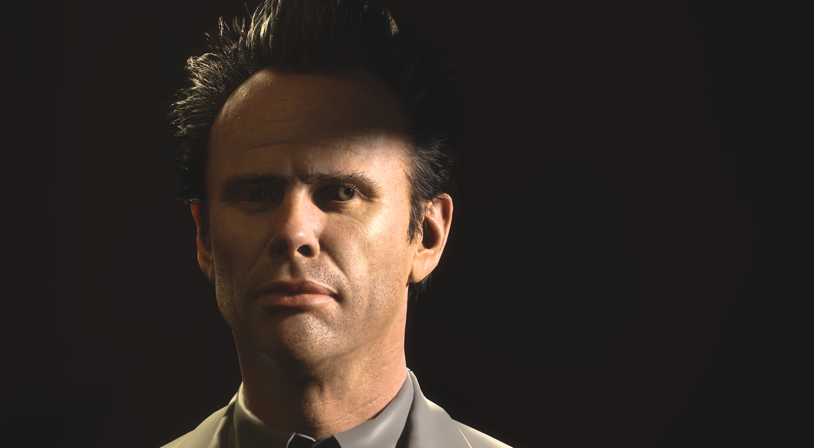 Boyd Crowder Realtime Portrait - ZBrushCentral