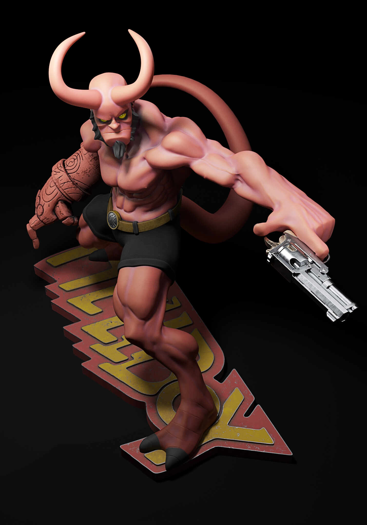 hellboy drawing reference