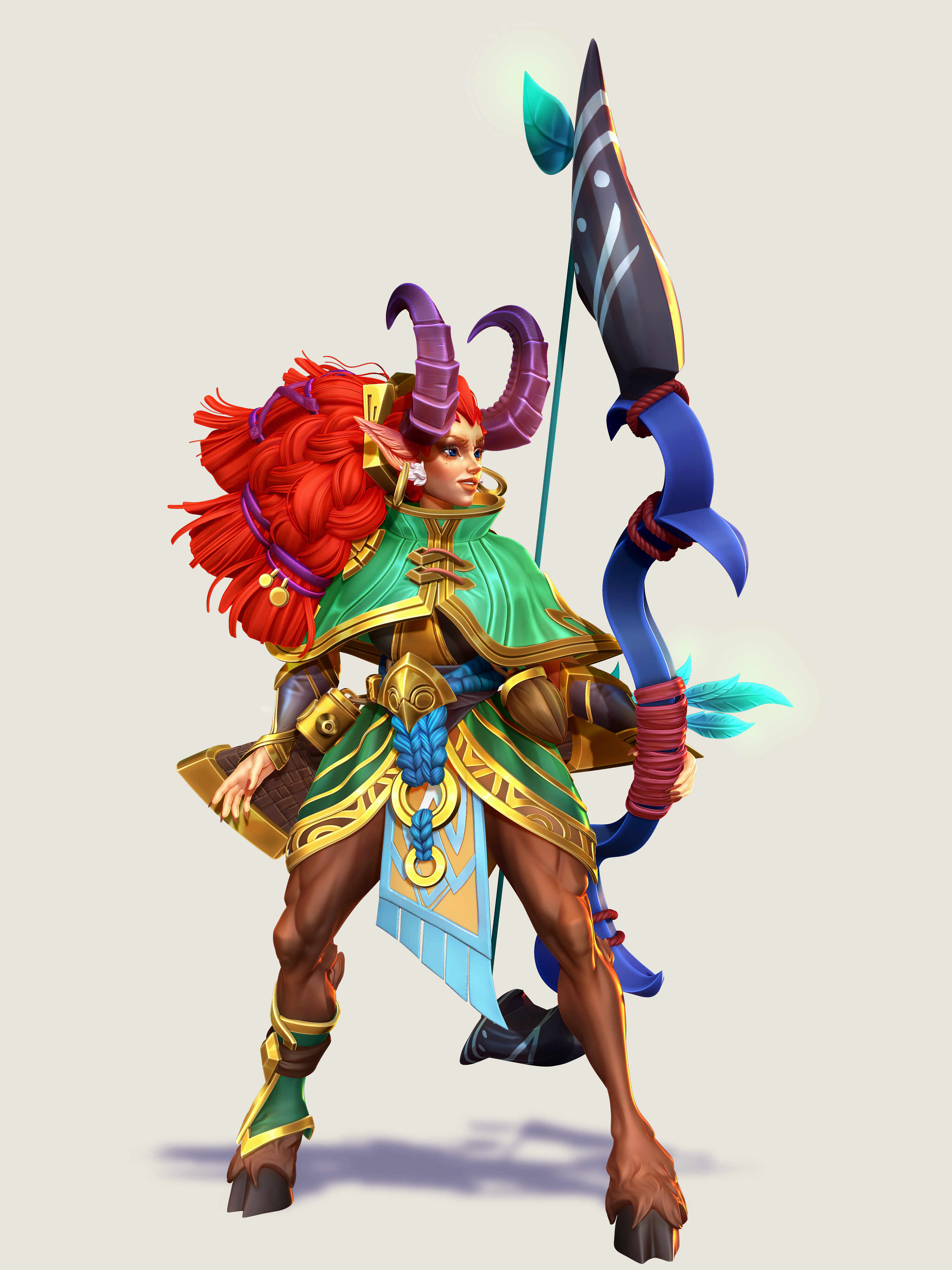 MY 3D CHARACTER PROJECT is based on ZHEFEI HOU concept - ZBrushCentral