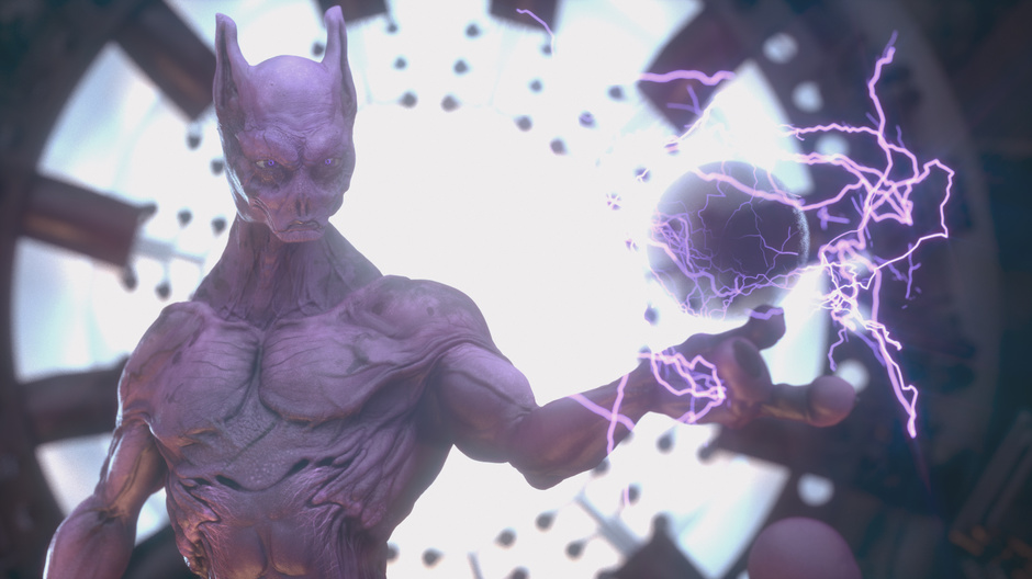 Mewtwo - Character design - ZBrushCentral