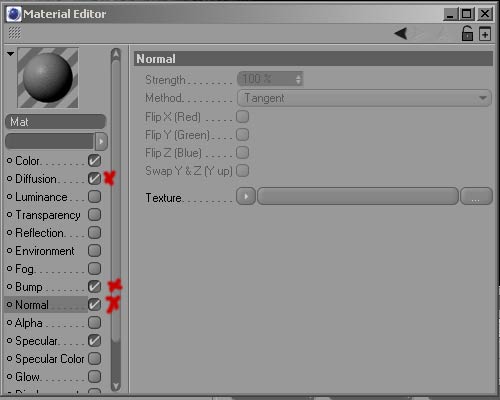 CINEMA 4D 10 Normal map -cavity map - bum map - ZBrushCentral