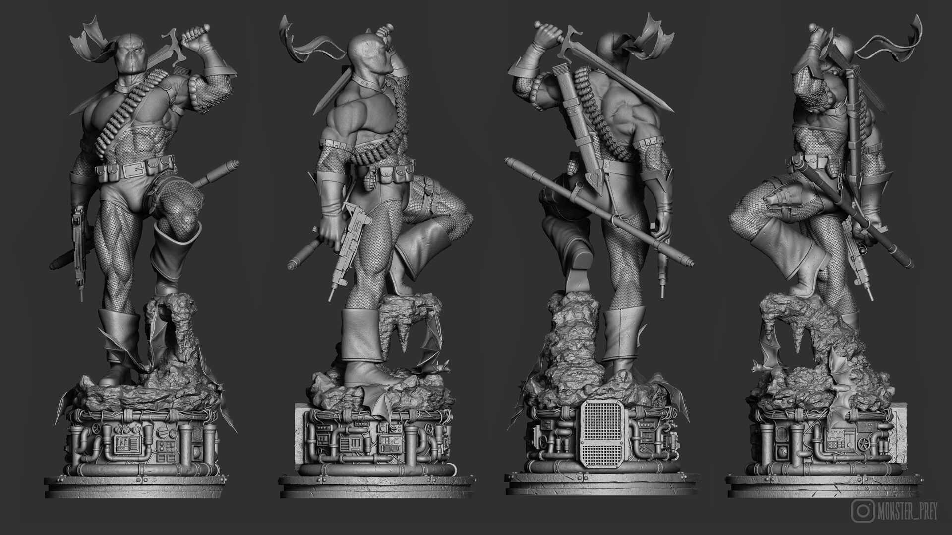 Deathstroke fanart - ZBrushCentral