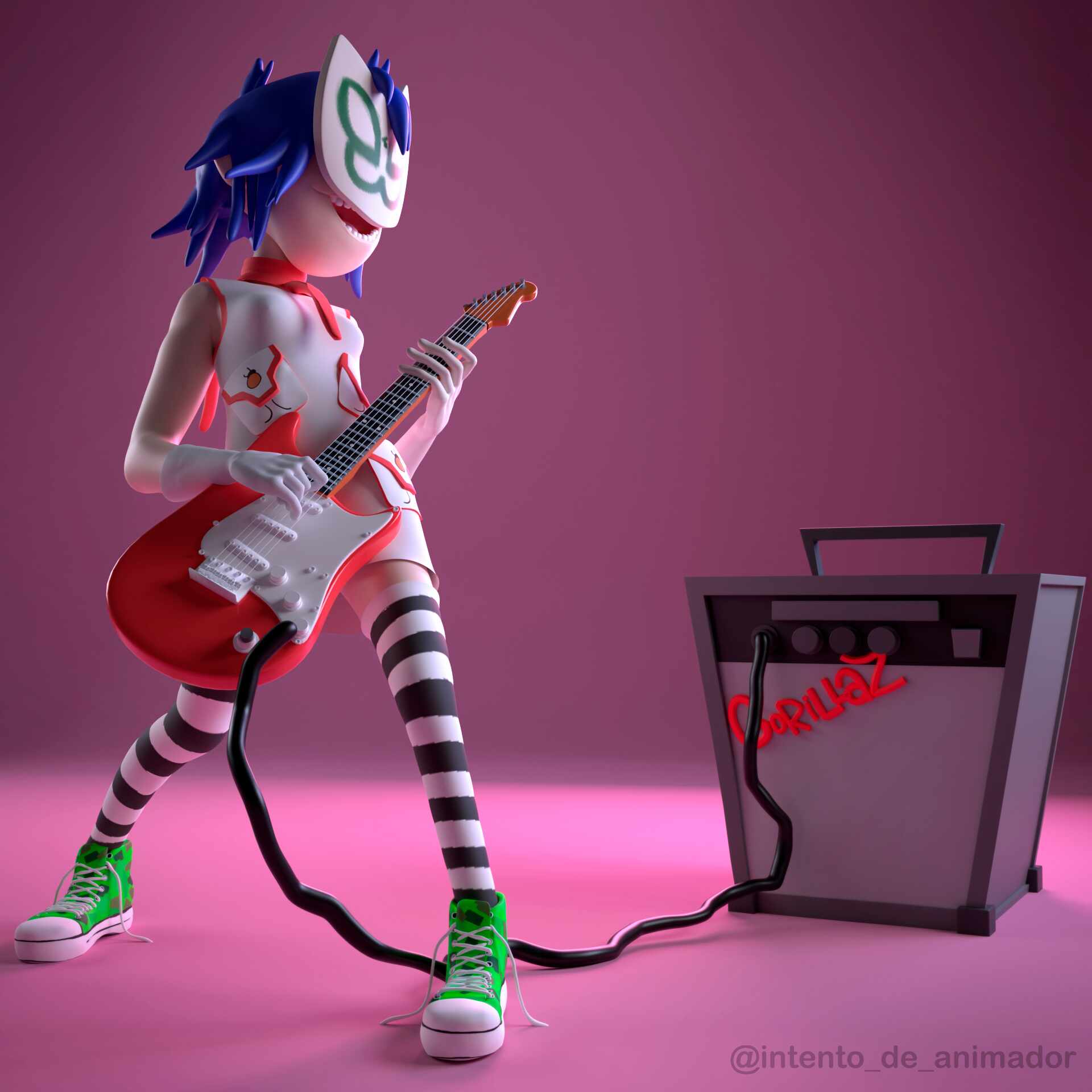 gorillaz noodle