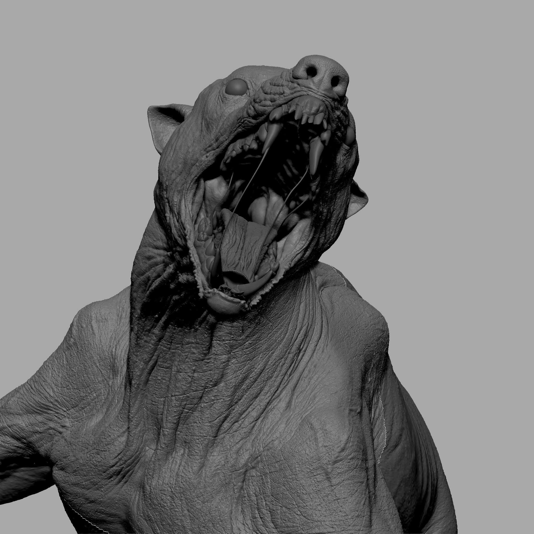 Blind Werewolf - ZBrushCentral