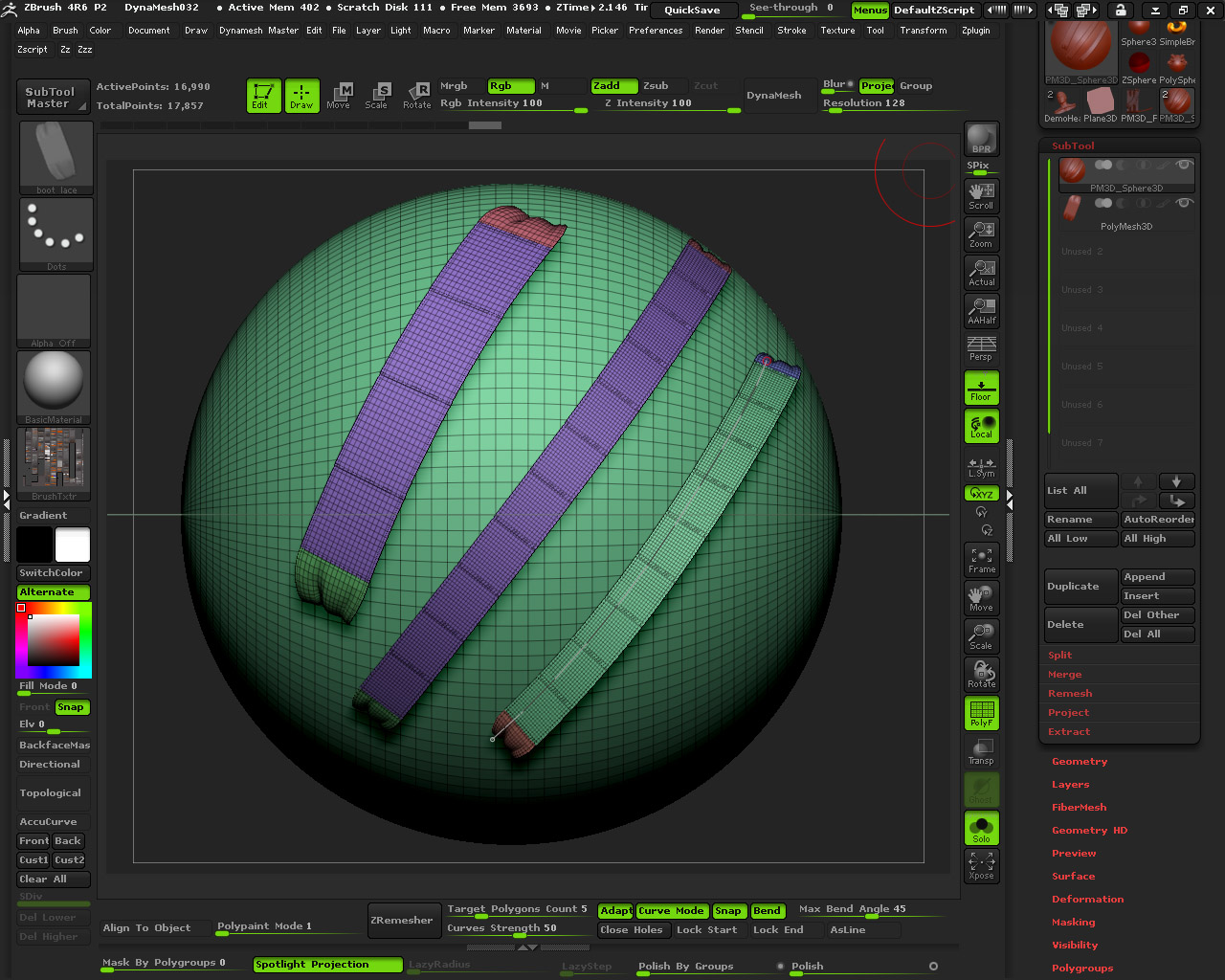 Weld IMM problem - ZBrushCentral