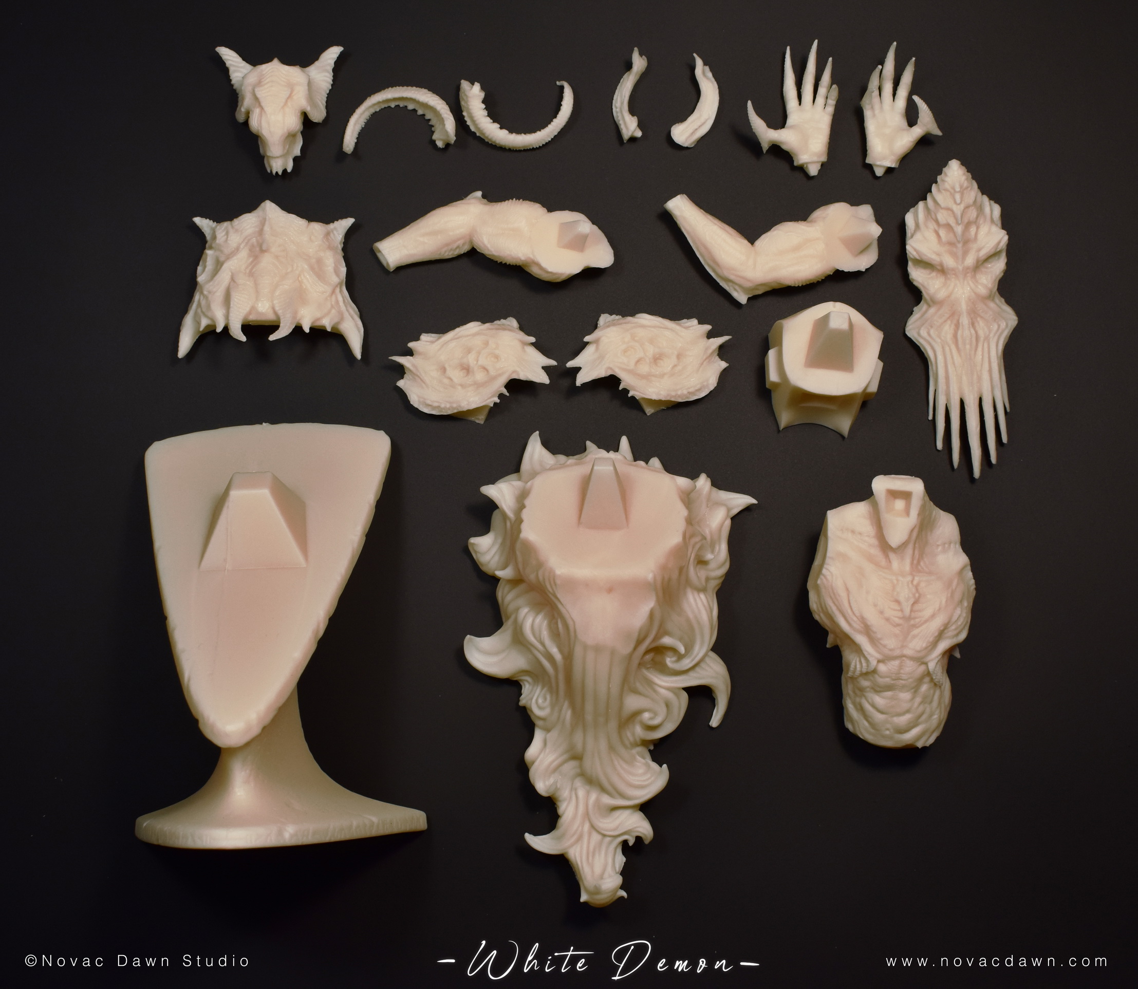White Demon | Resin Kit - ZBrushCentral