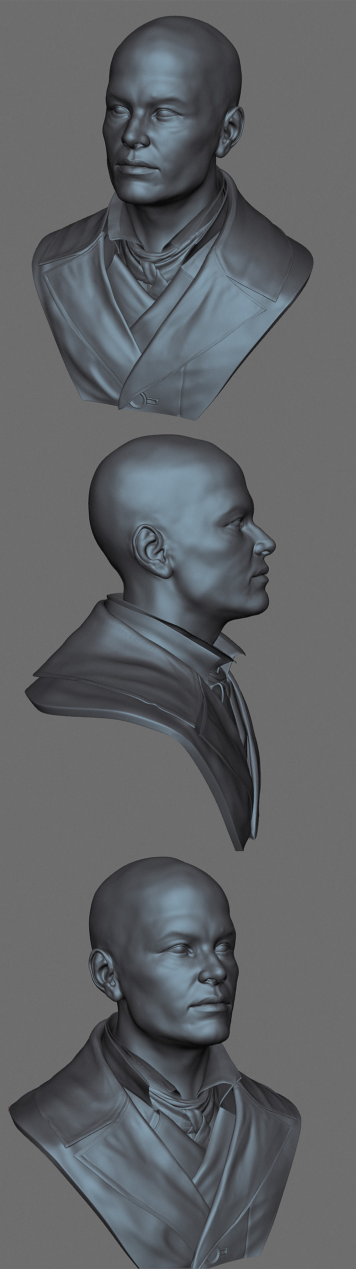 Victorian Gentlemen - Bust - ZBrushCentral