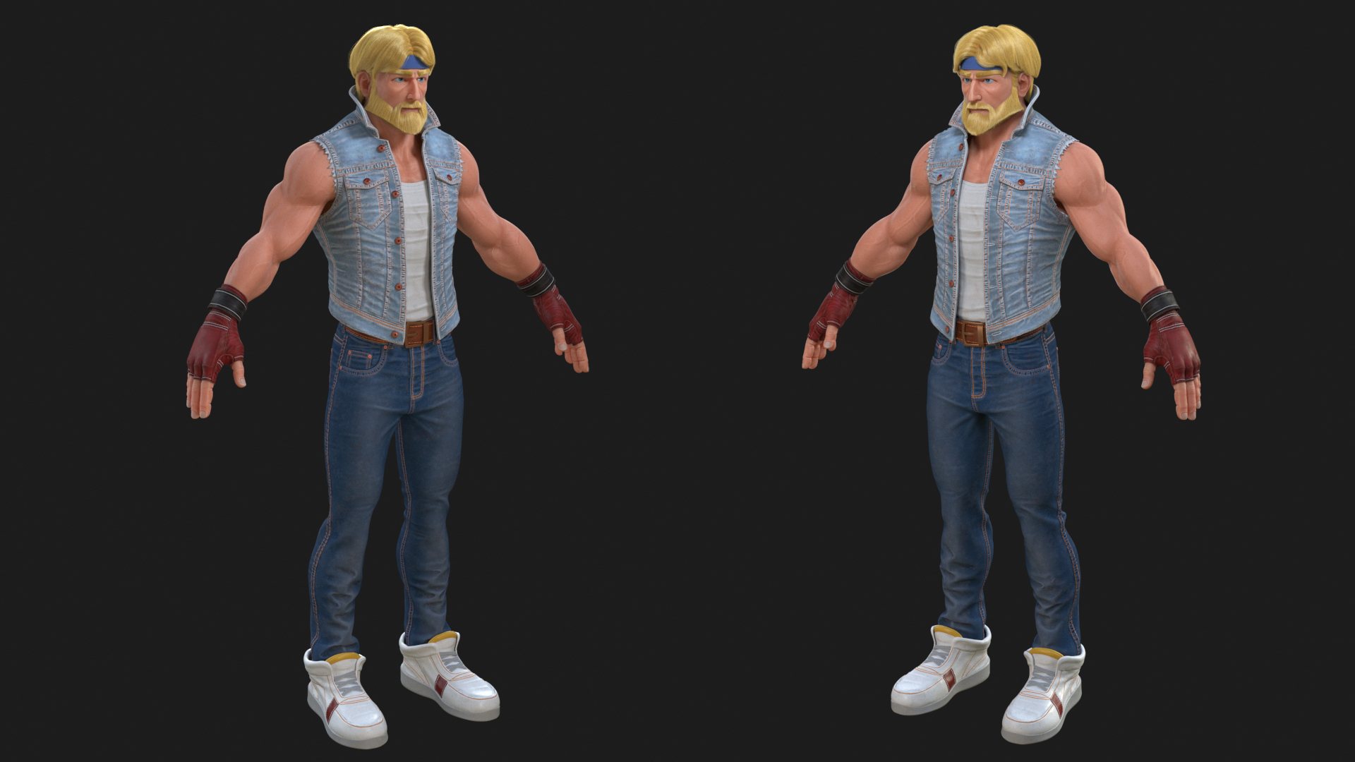 Axel Stone - Street Of Rage - ZBrushCentral