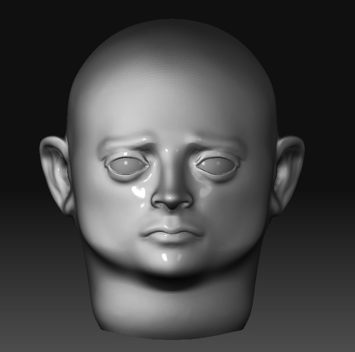 New Portrait, first post ever - ZBrushCentral