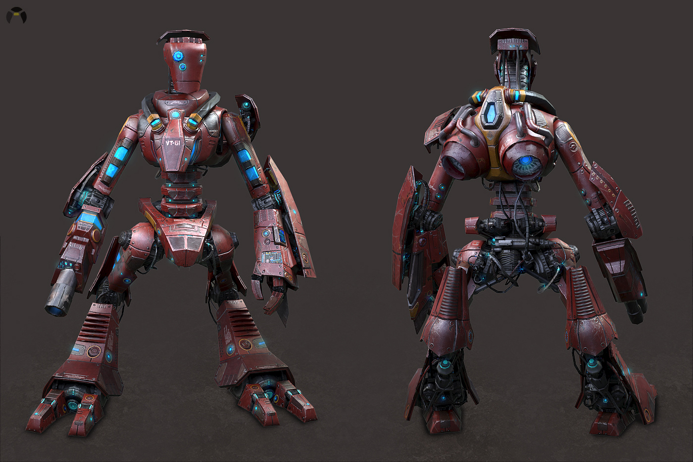 Red Robot - VT-61 - ZBrushCentral