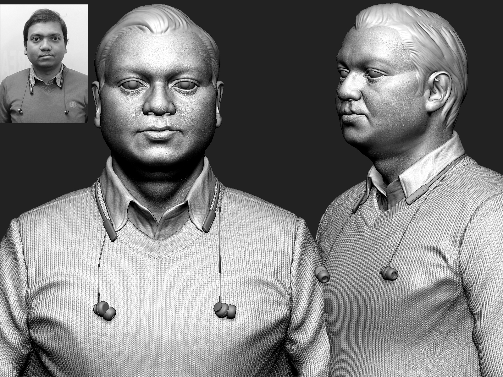 The portrait of SUBHENDU - ZBrushCentral