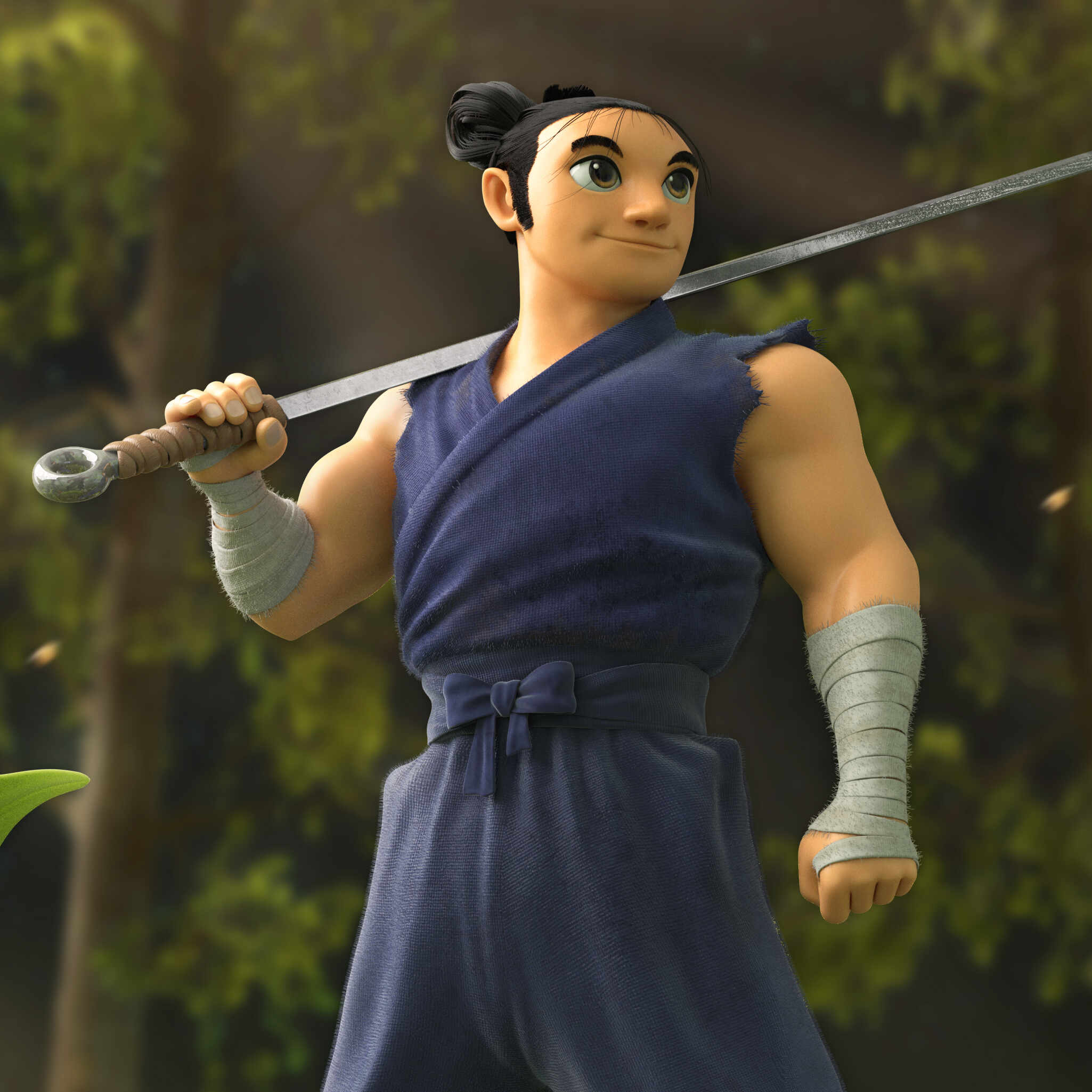 Issunboshi Character Art - ZBrushCentral