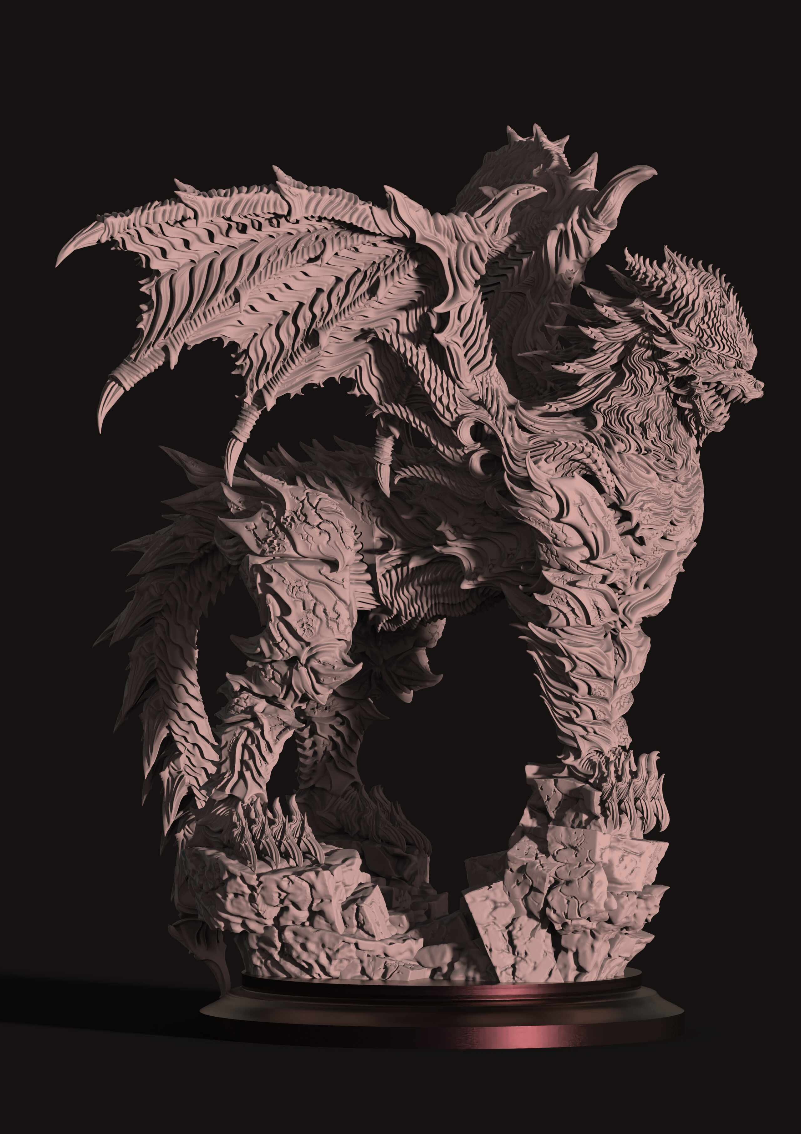 Earth Dragon - ZBrushCentral