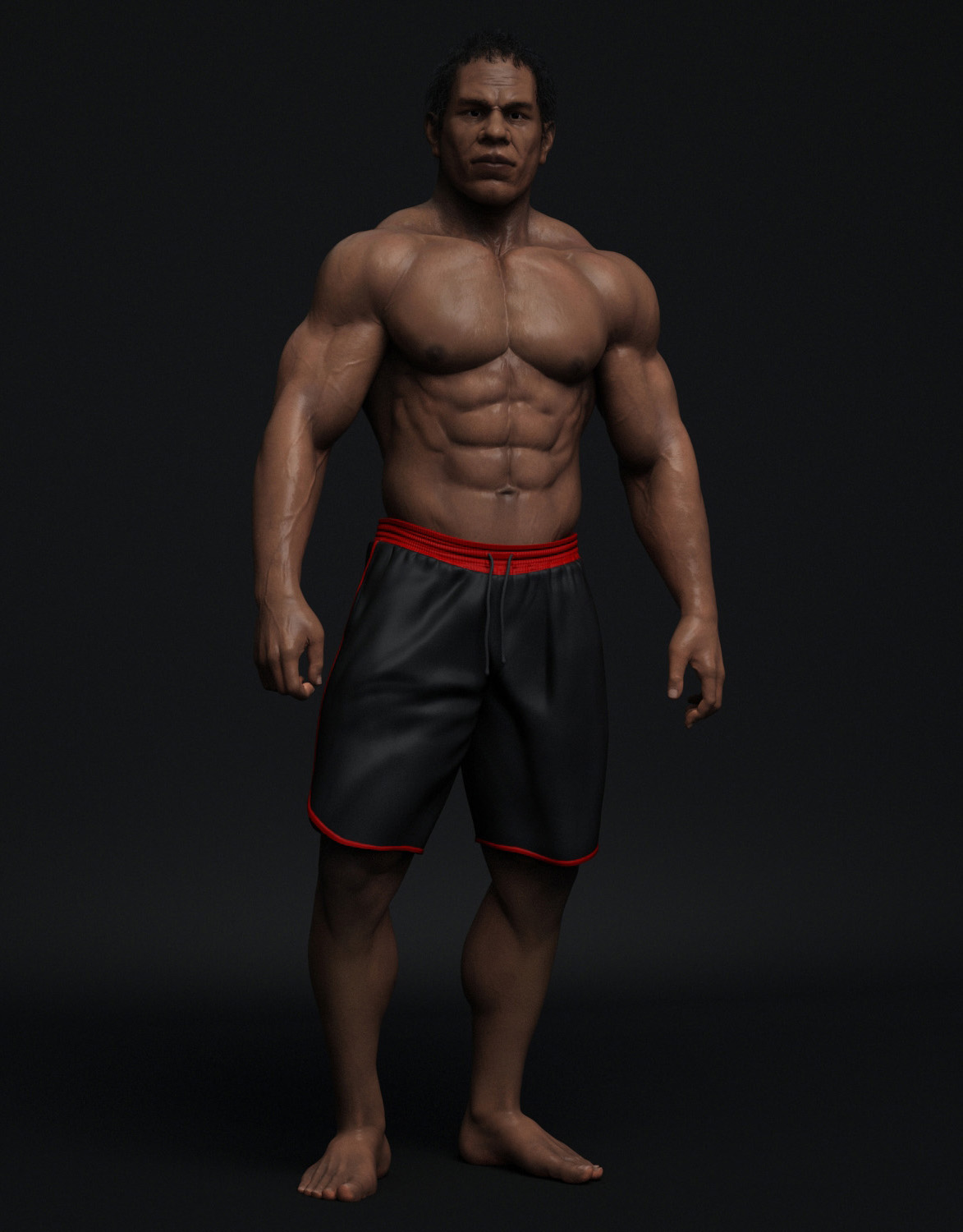 BodyBuilding Man - ZBrushCentral