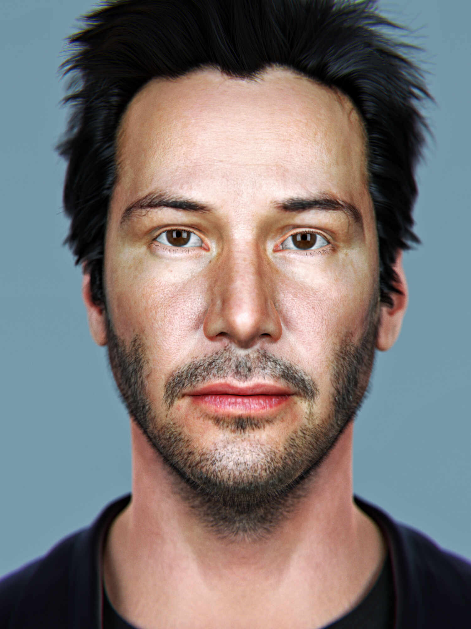 Keanu Reeves - ZBrushCentral